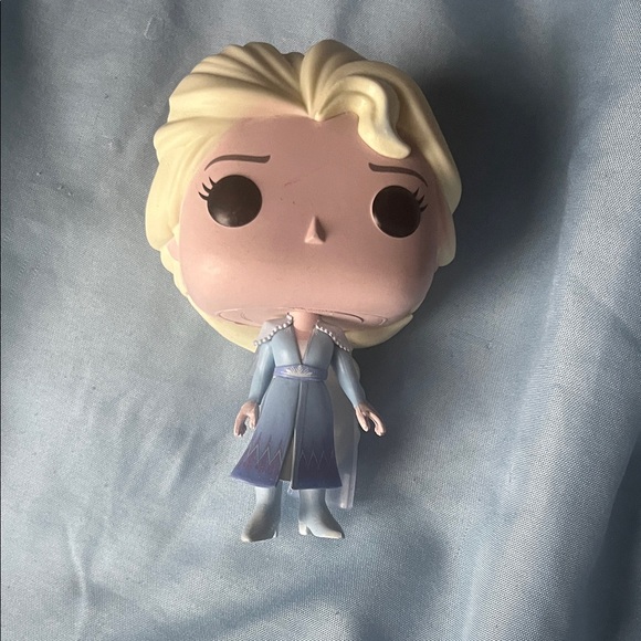 Funko | Toys | Funko Action Figure With Blonde Hair And Blue Outfit ...